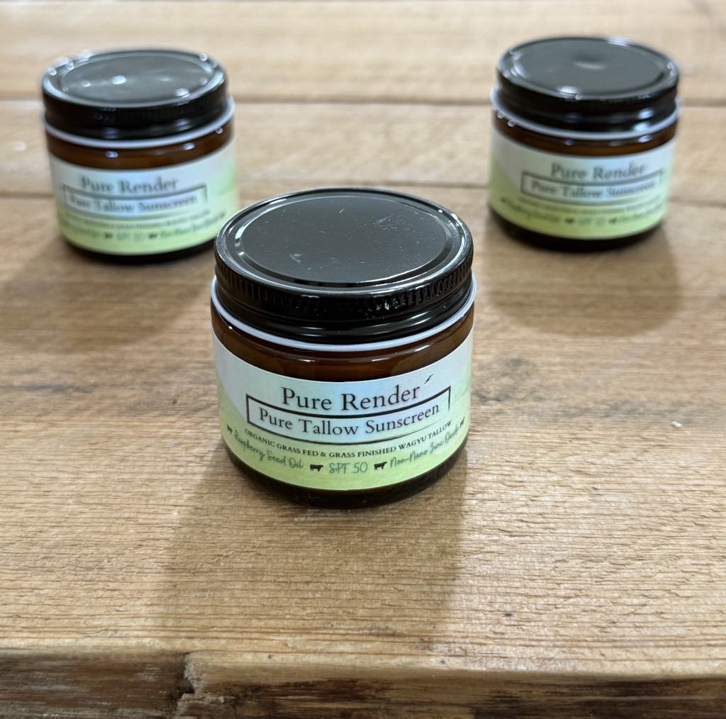 Pure Tallow Sunscreen – Riverbend Cattle Company