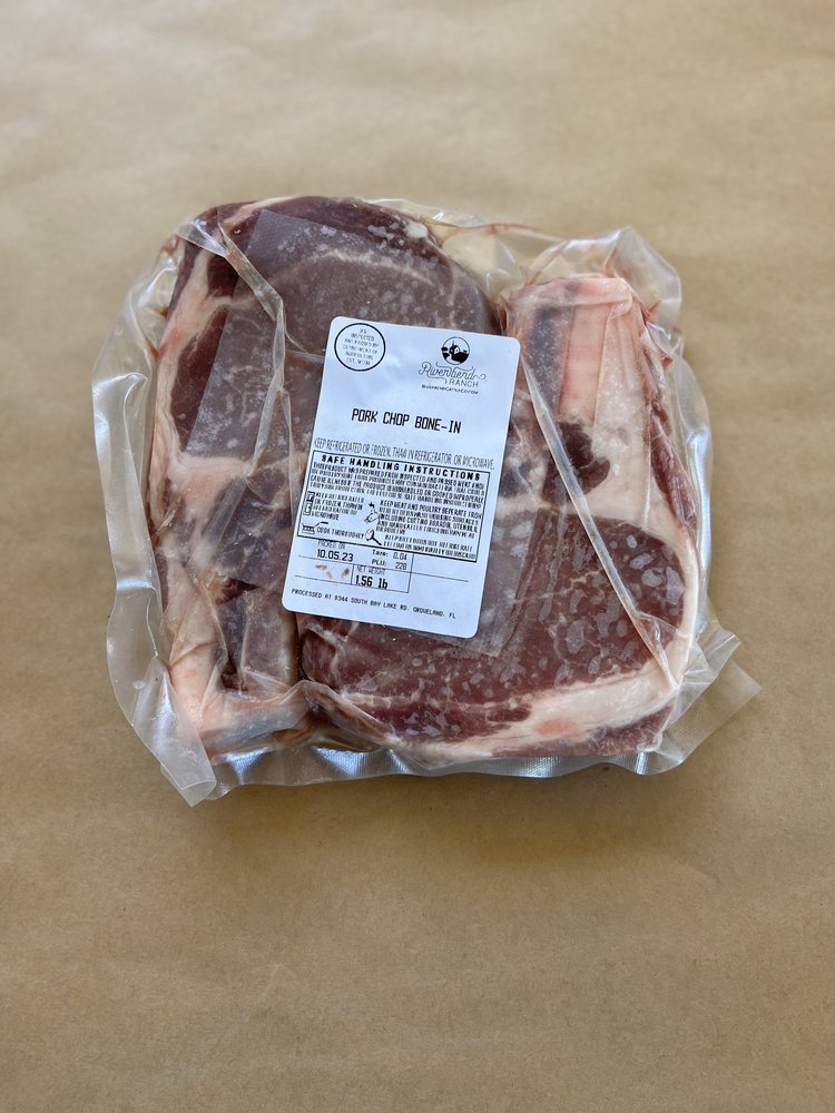 Pork Chops (Bone-In) - Riverbend Cattle Company