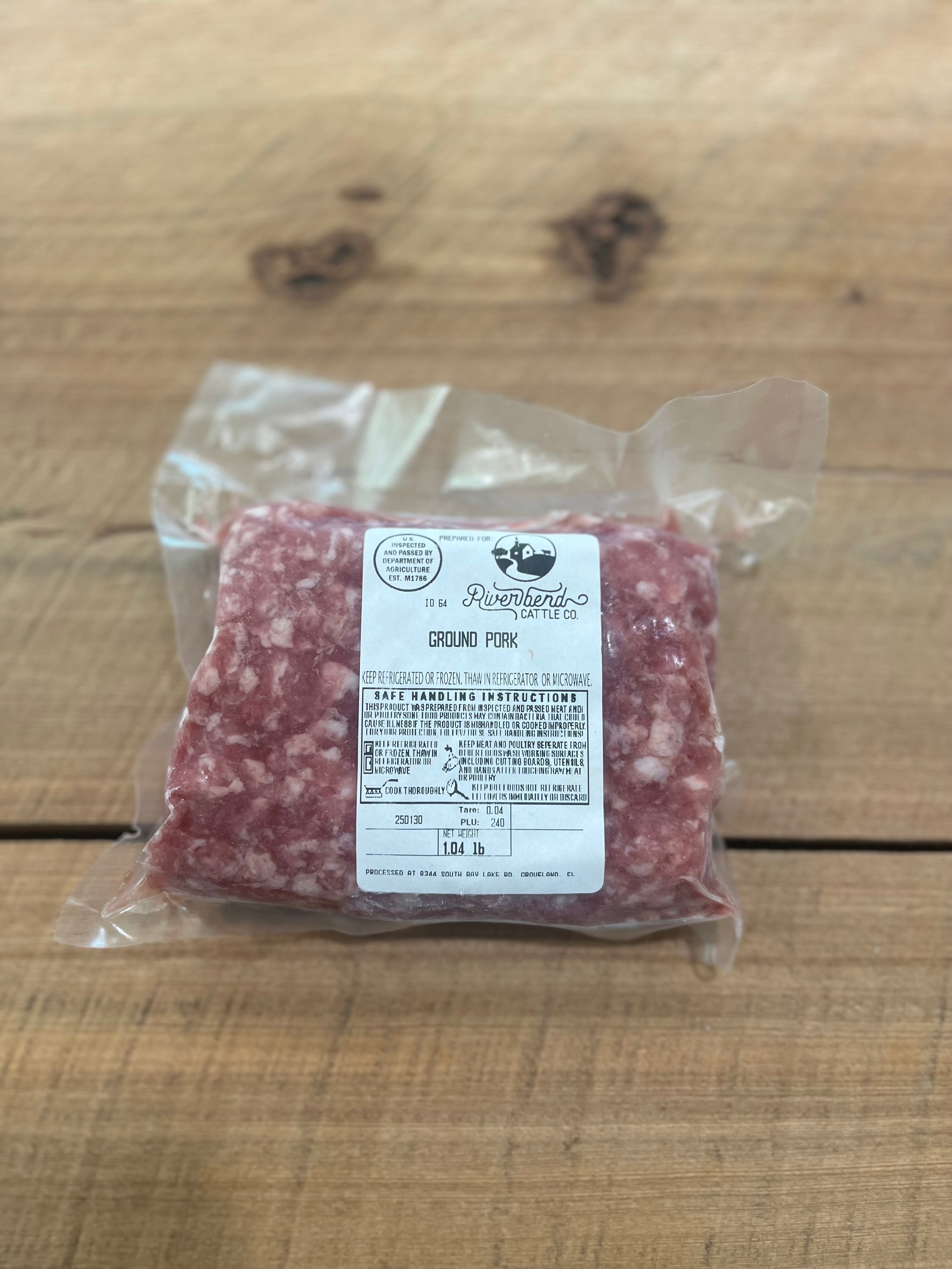 Ground Pork | Pasture-Raised Florida Pork | Riverbend Cattle Co ...